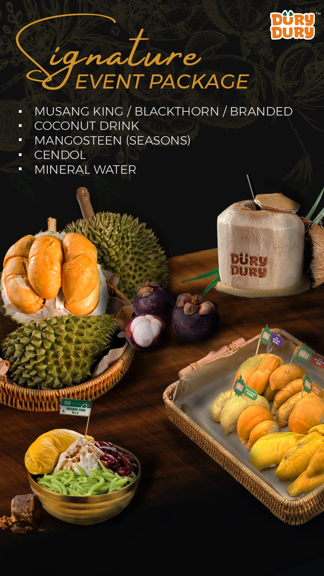 Durian Buffet Kuala Lumpur - Unlimited Durian | Dury Dury